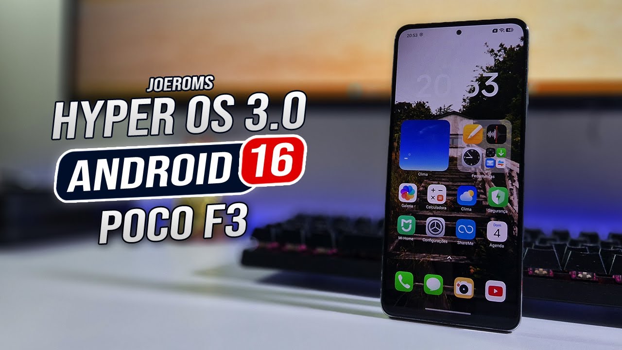 🚀 POCO F3 atualizado para o HyperOS 3.0 com Android 16! - YouTube