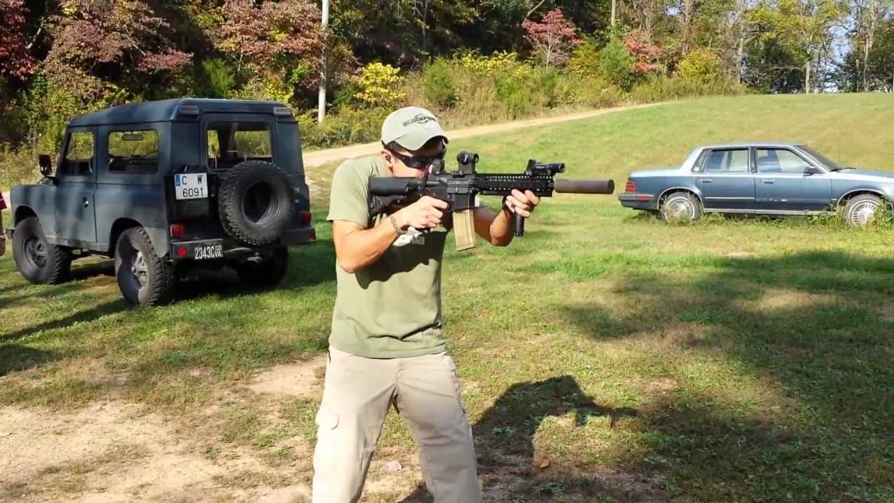 11.5" SBR - Unsuppressed vs. Suppressed - YouTube
