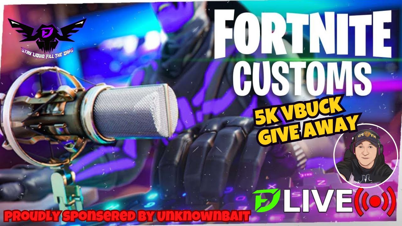 Fortnite OG Customs 5K vbucks Prizes to win - YouTube