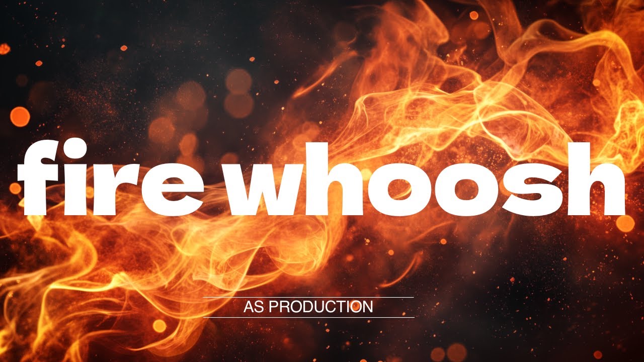 Fire Whoosh Sound Effect - YouTube