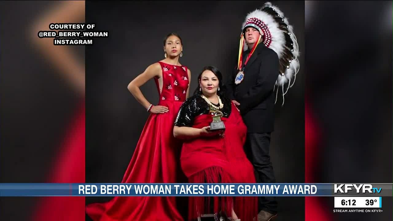 North Dakota’s Red Berry Woman receives Grammy - YouTube