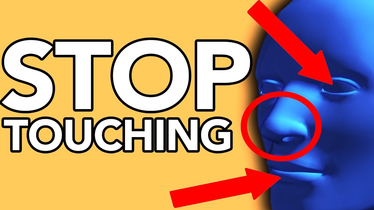 MOST Effective Way To STOP Touching Your Face - YouTube