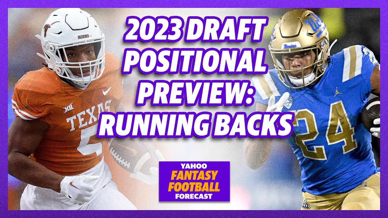 2023 NFL Draft Positional Preview: Running Backs | Yahoo Fantasy Football Forecast - YouTube