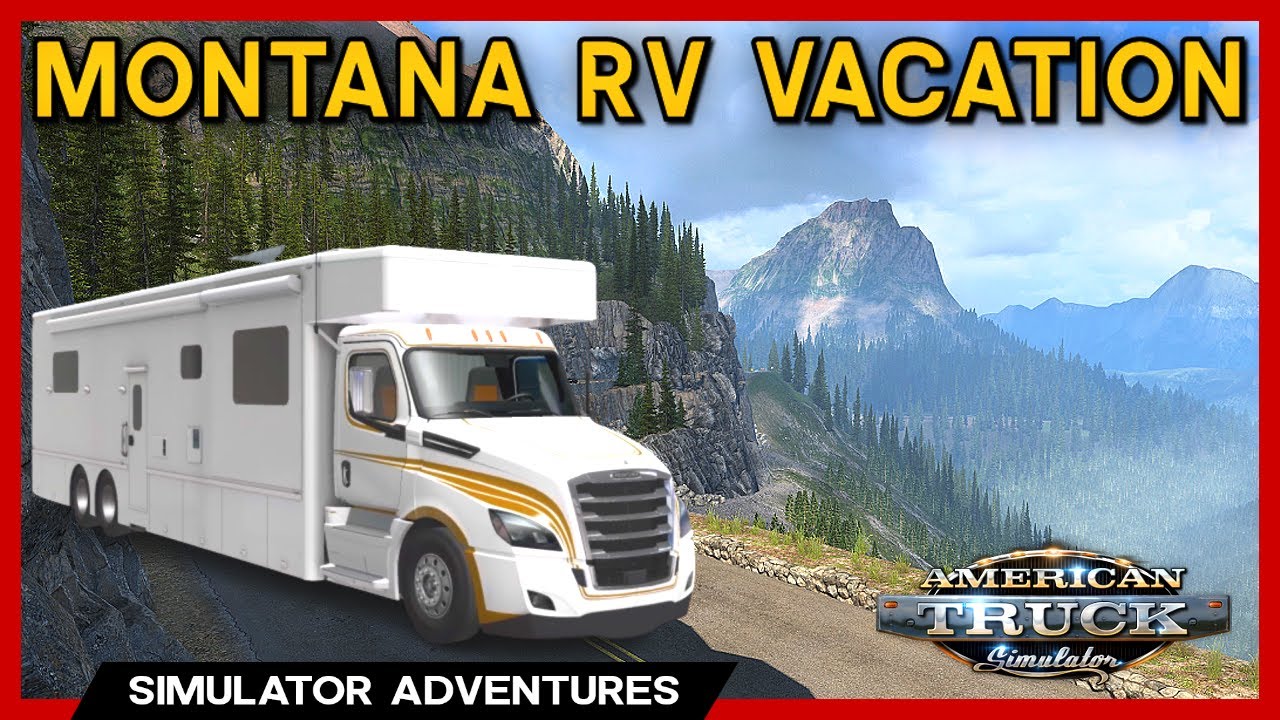 Driving an RV on Vacation! - American Truck Simulator - YouTube