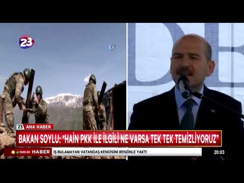 BAKAN SOYLU: \