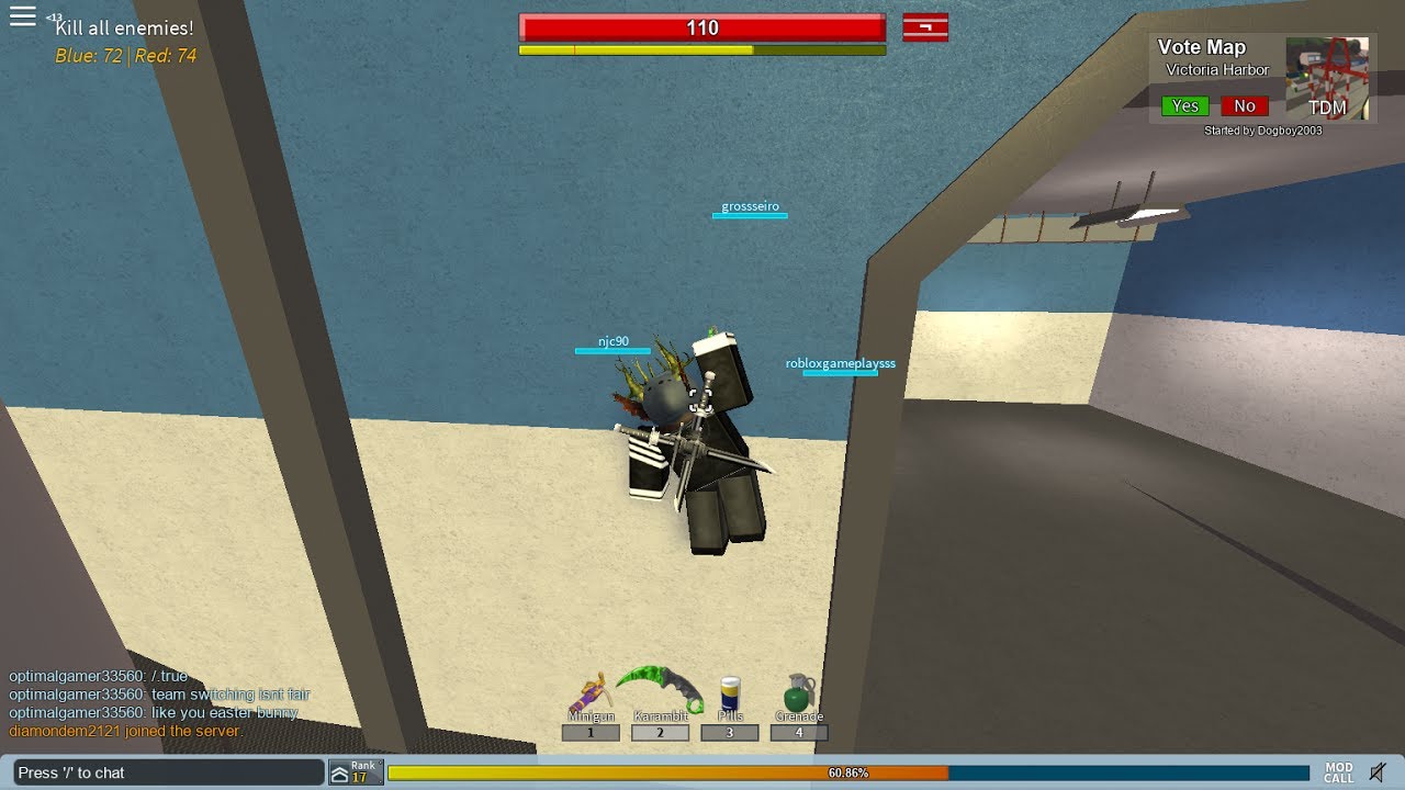 Roblox R2da-Karambit Review & Climbing - YouTube