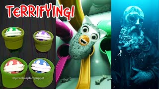 Piranhaa Plants getting SCARED for over 10 minutes straight