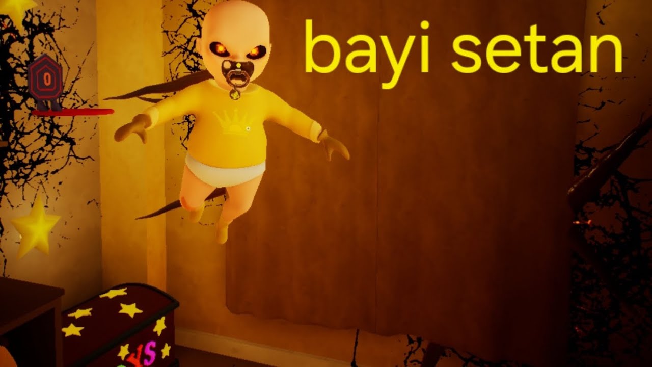 kita menjadi pengasuh yang menjaga bayi setan baby in yellow - YouTube