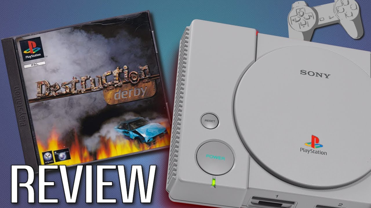 Destruction Derby PS1 Review - Destruction Derby PSX - Destruction ...