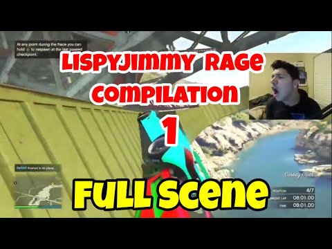 LispyJimmy Rage Compilation 1 (Full Extended Cut) - YouTube