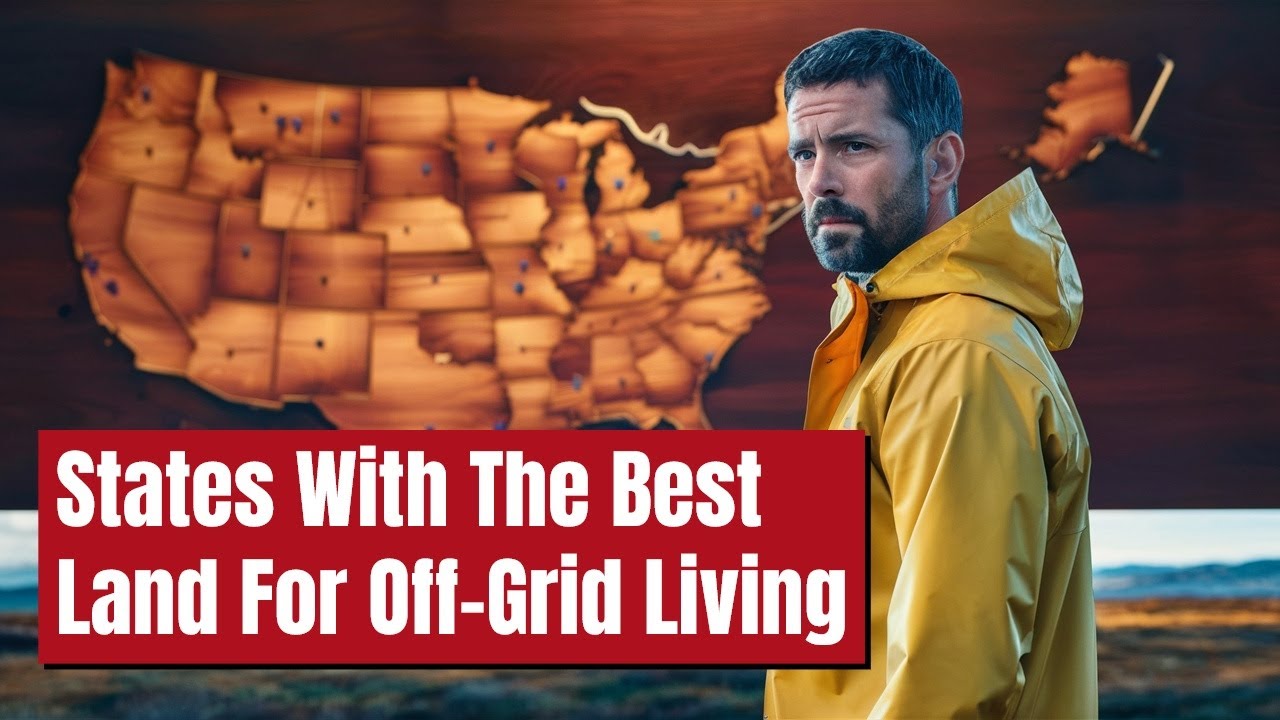 States With The Best Land For Off-Grid Living - YouTube