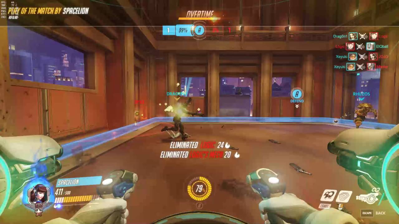 Overwatch - DVA Highlight - YouTube