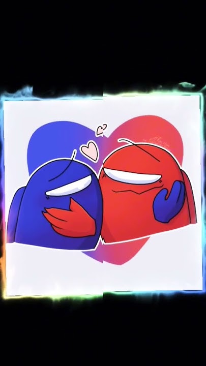 Blue X Red Among Us Youtube