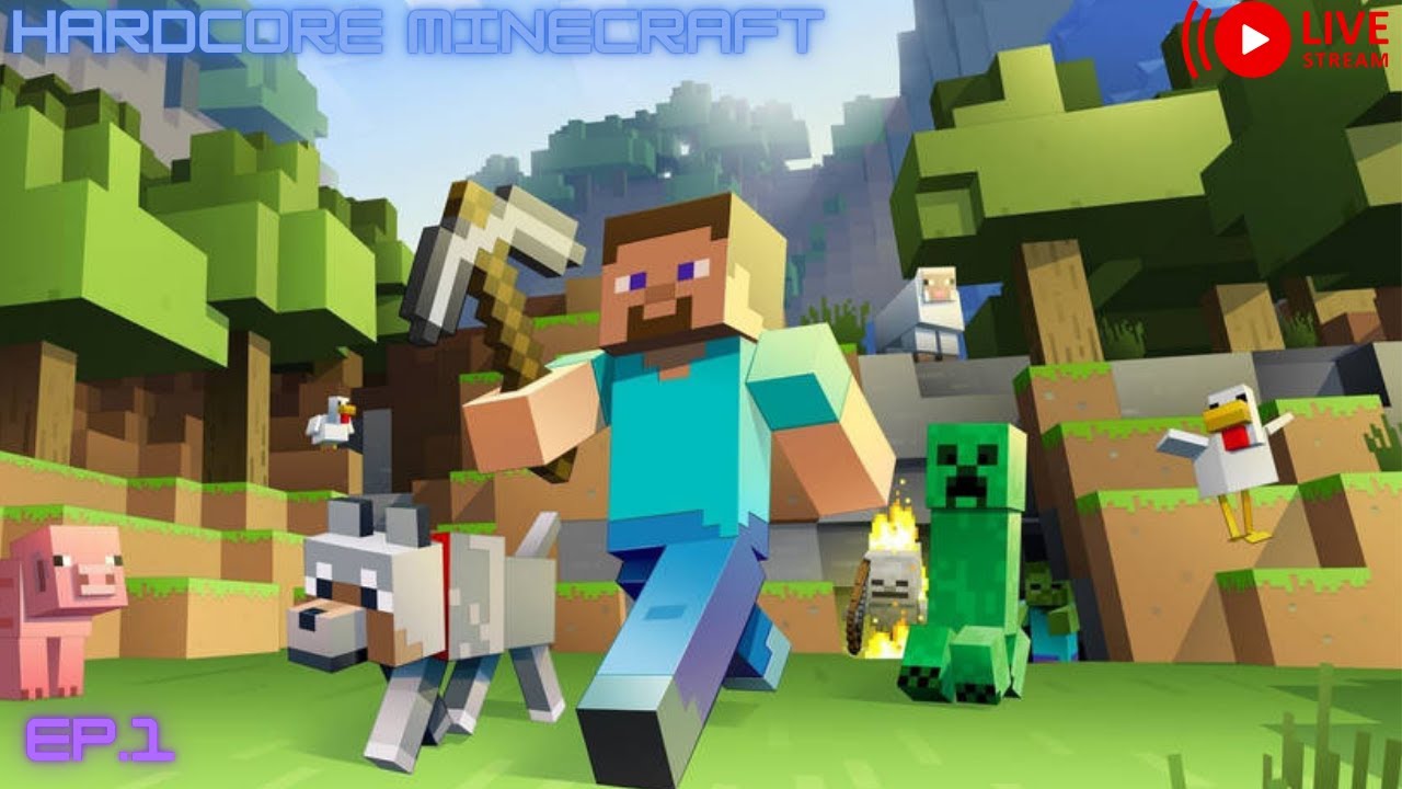 Minecraft hardcore ep.1 - YouTube