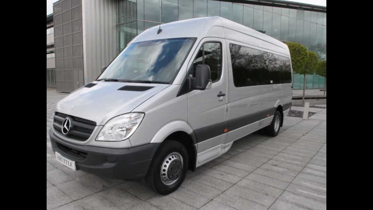 Mercedes Benz Sprinter Minibus EVM Shuttle - YouTube