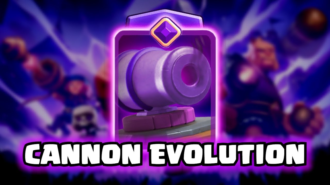 Cannon Evolution | Clash Royale - YouTube