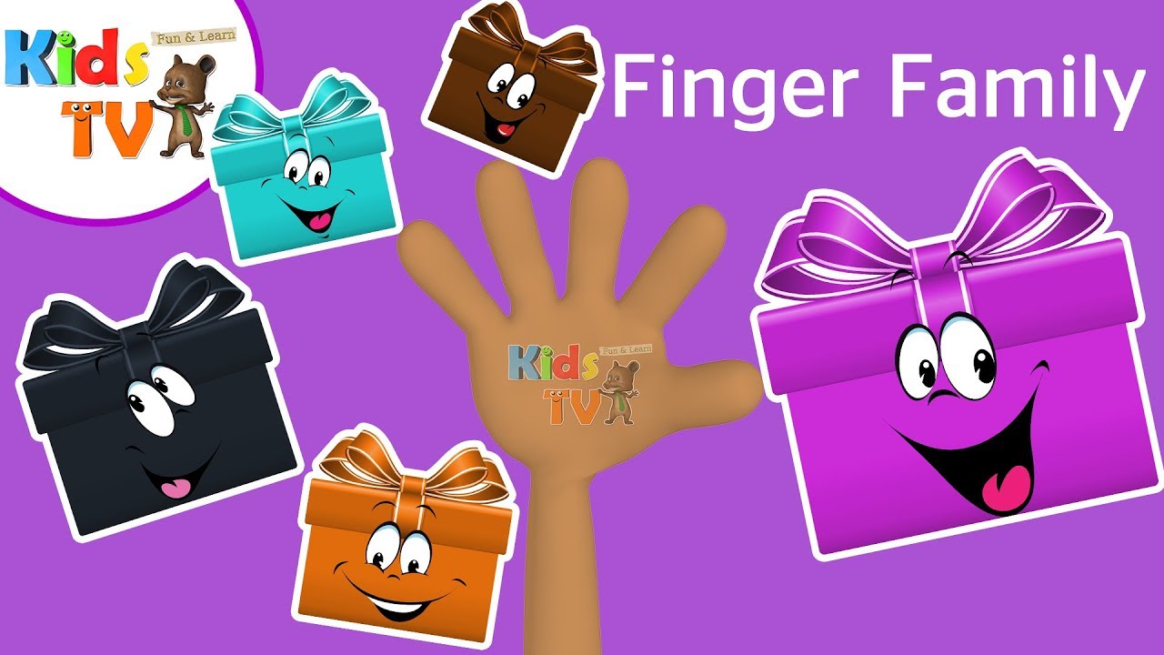 The Finger Family Song - Gifts - Cute Baby Nursery Rhymes By Kids Tv ...