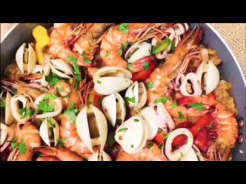 Seafoods Paella Recipe/Pinoy Style - YouTube