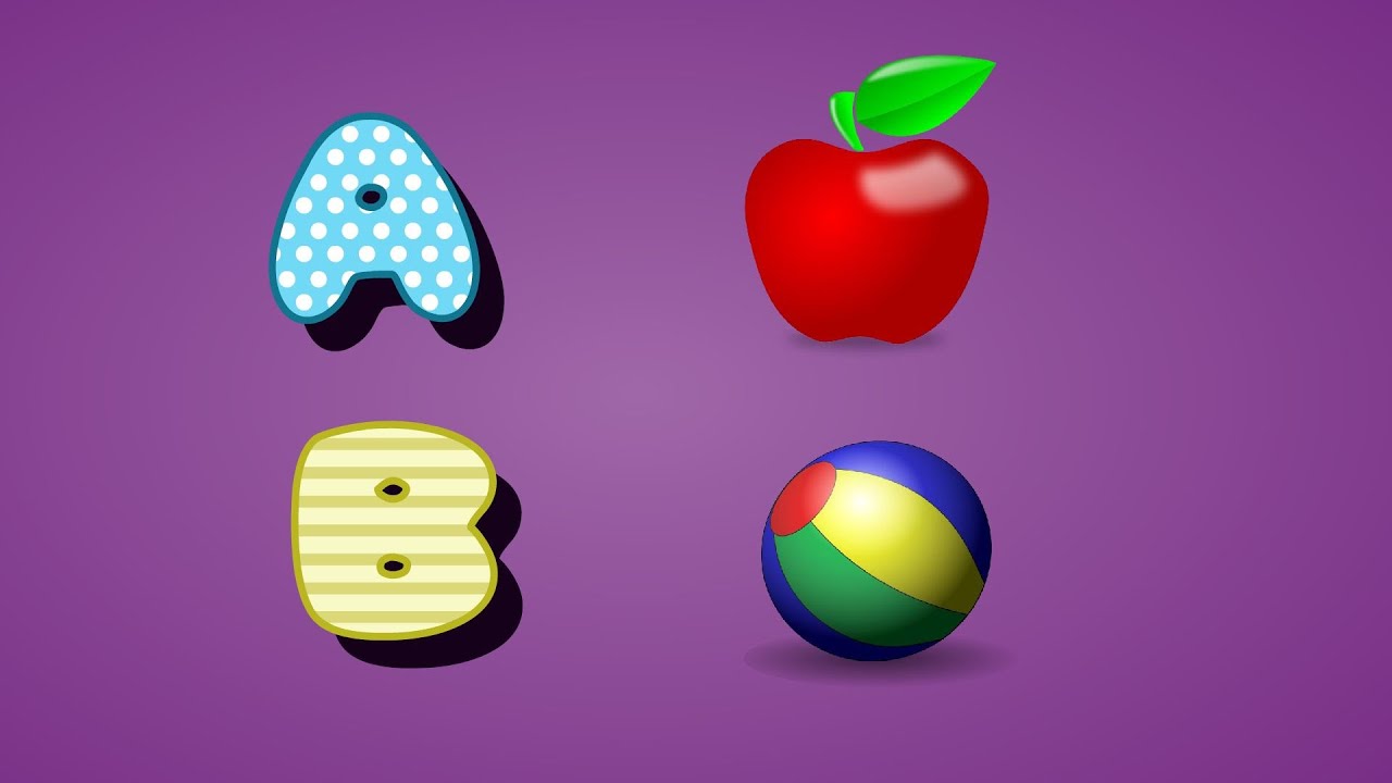 Phonics Song - A For Apple - ABC Alphabet Songs for Children | Learn ...