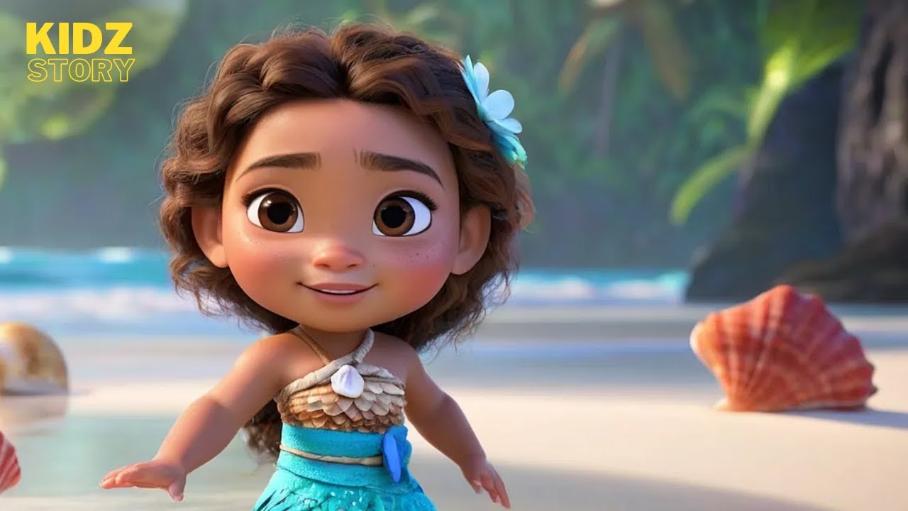 Moana's Seashell Adventure | Whispers of the Deep | Bedtime Stories for ...