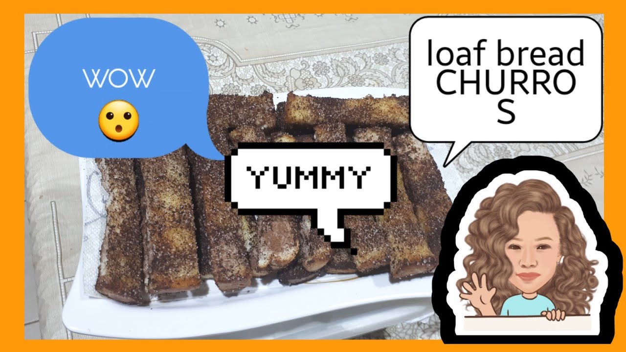 (vlog #19)Loaf bread CHURROS|easy too cook - YouTube