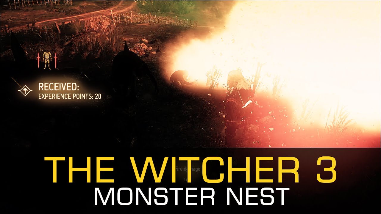 Monster Nest GHOUL NOVIGRAD VELEN - The Witcher 3 Wild Hunt Gameplay PC ...