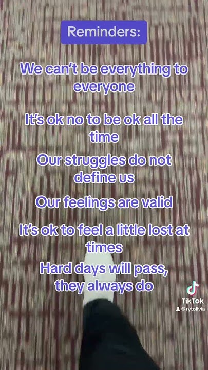 Daily Reminders… - YouTube