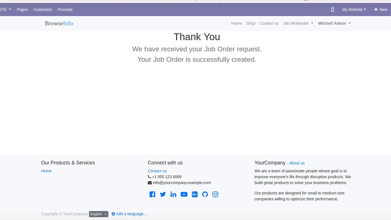 How to Manage Website Job order-Work Order Portal for Construction ...