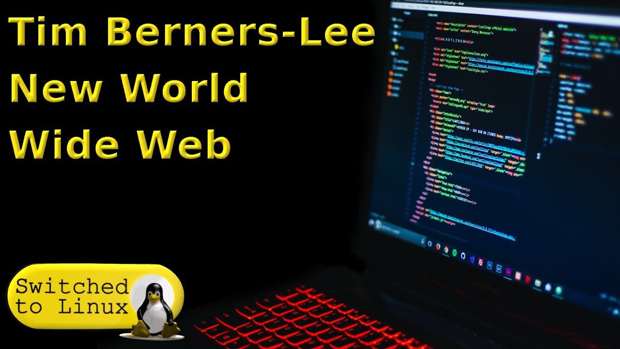 Tim Berners-Lee's New World Wide Web - YouTube