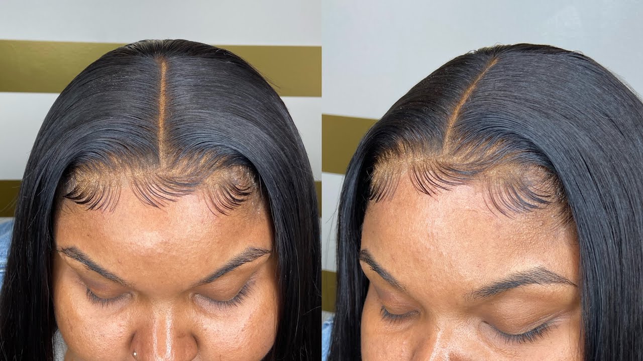 Client Series: Signature Mini-Frontal Sew in - YouTube