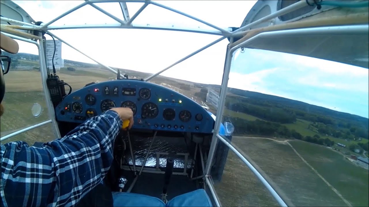 Evening flight Avid Flyer STOL in Sweden - YouTube