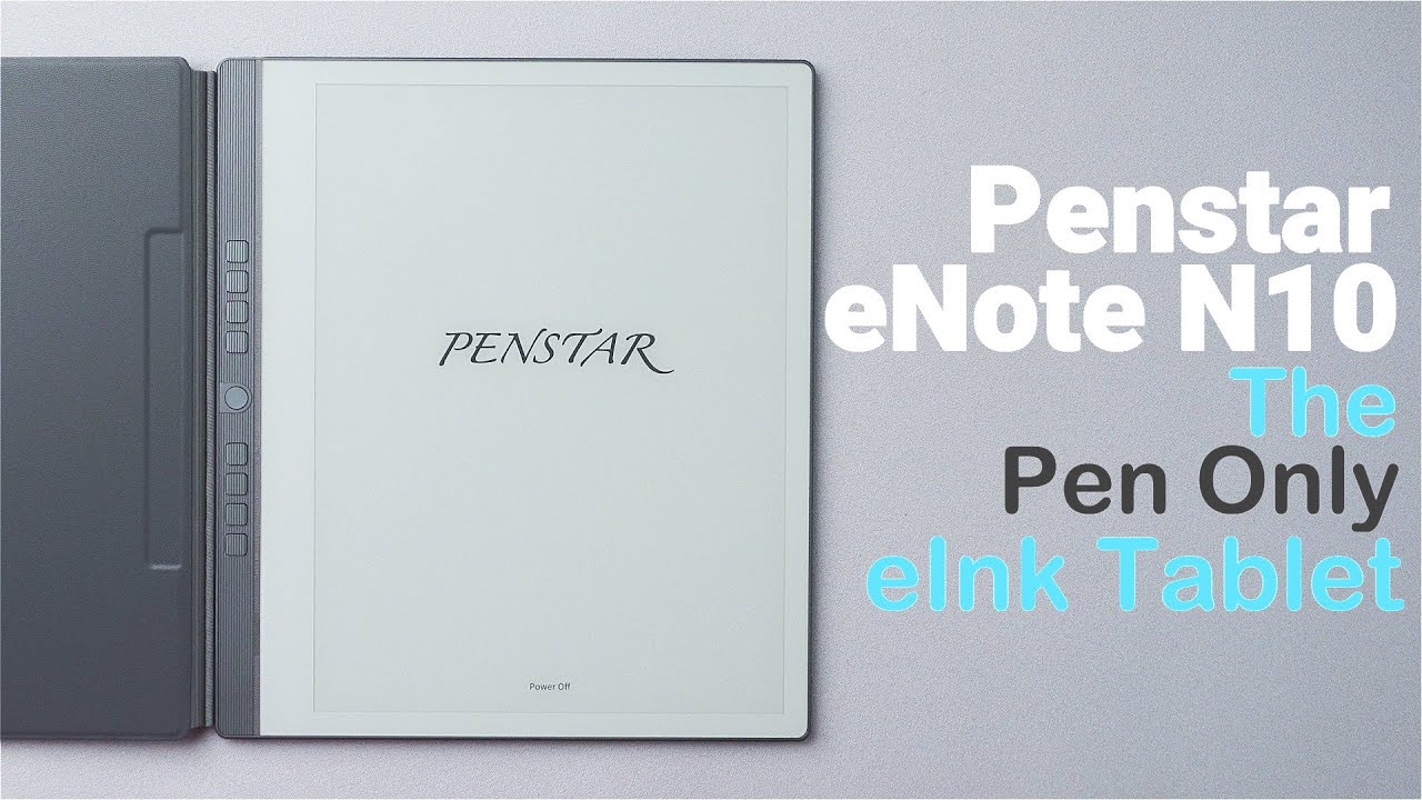 Penstar eNote Unboxing: The Pen Only eInk Tablet - YouTube