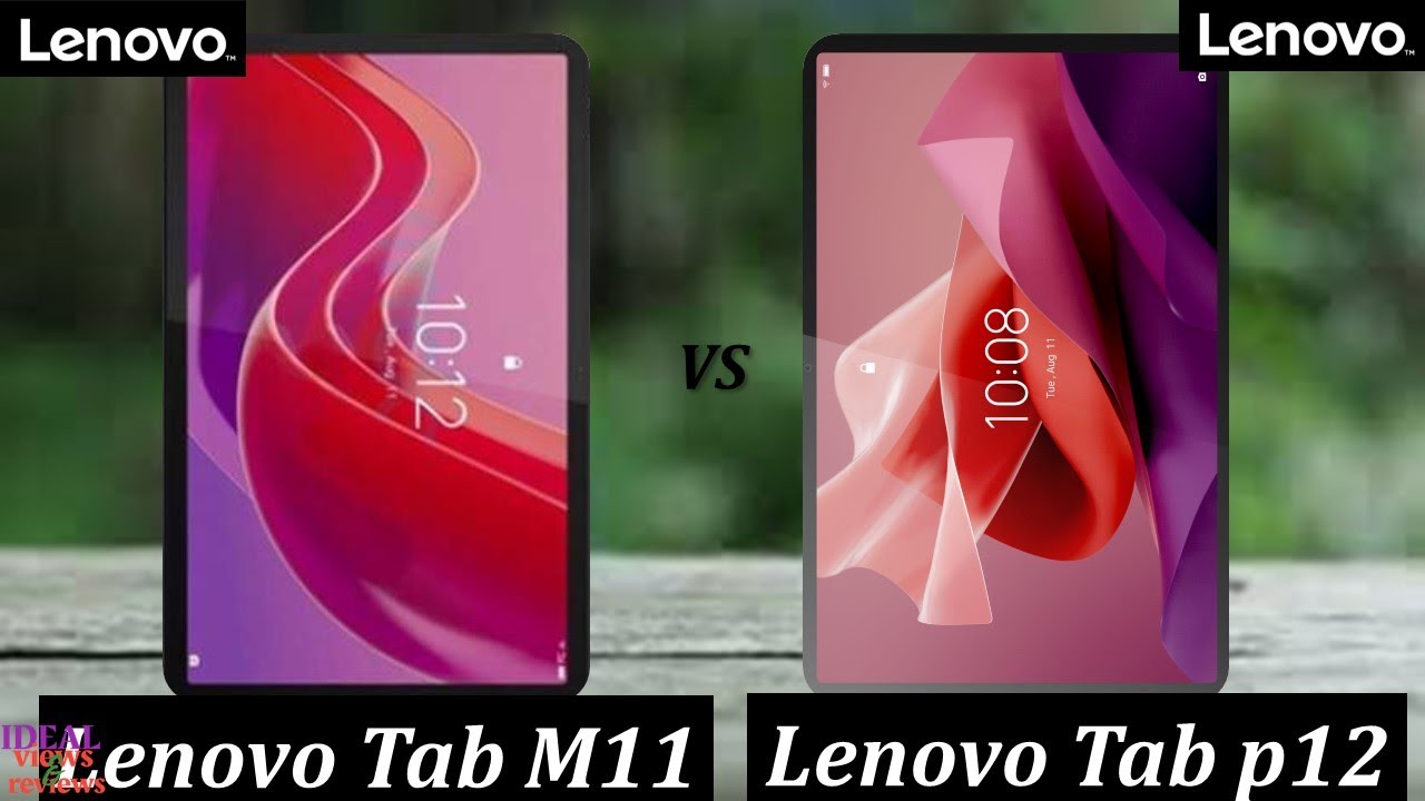 Lenovo Tab M11 4G vs Lenovo Tab P12 - YouTube