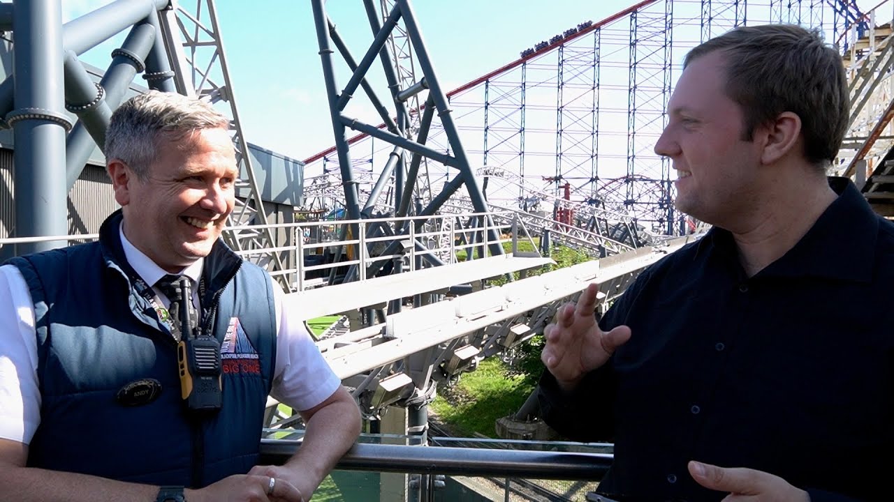 The reason why Blackpool Pleasure Beach is loved by so many people | Interview with Andy Hygate ...