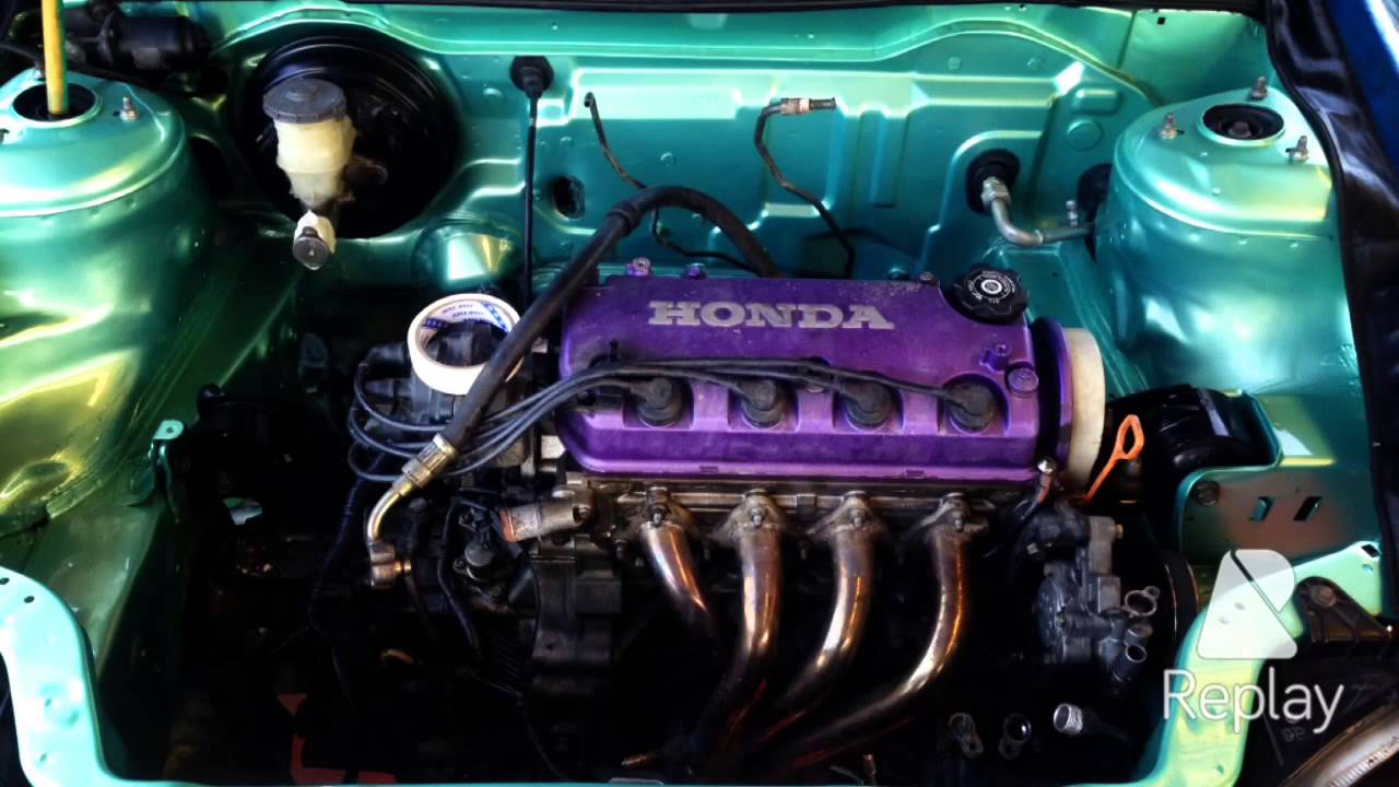 Engine D15B Type Z by Honda Speed Time - YouTube