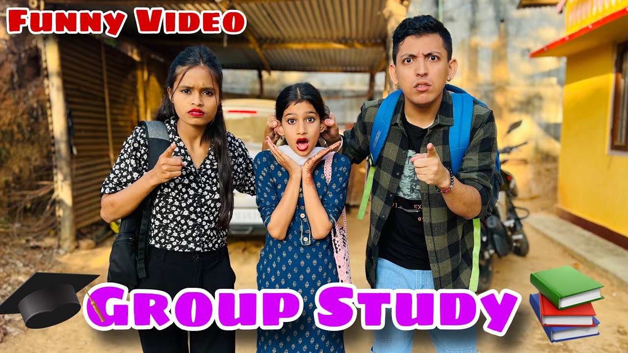 Group Study | Funny Video | Prashant Sharma Entertainment - YouTube