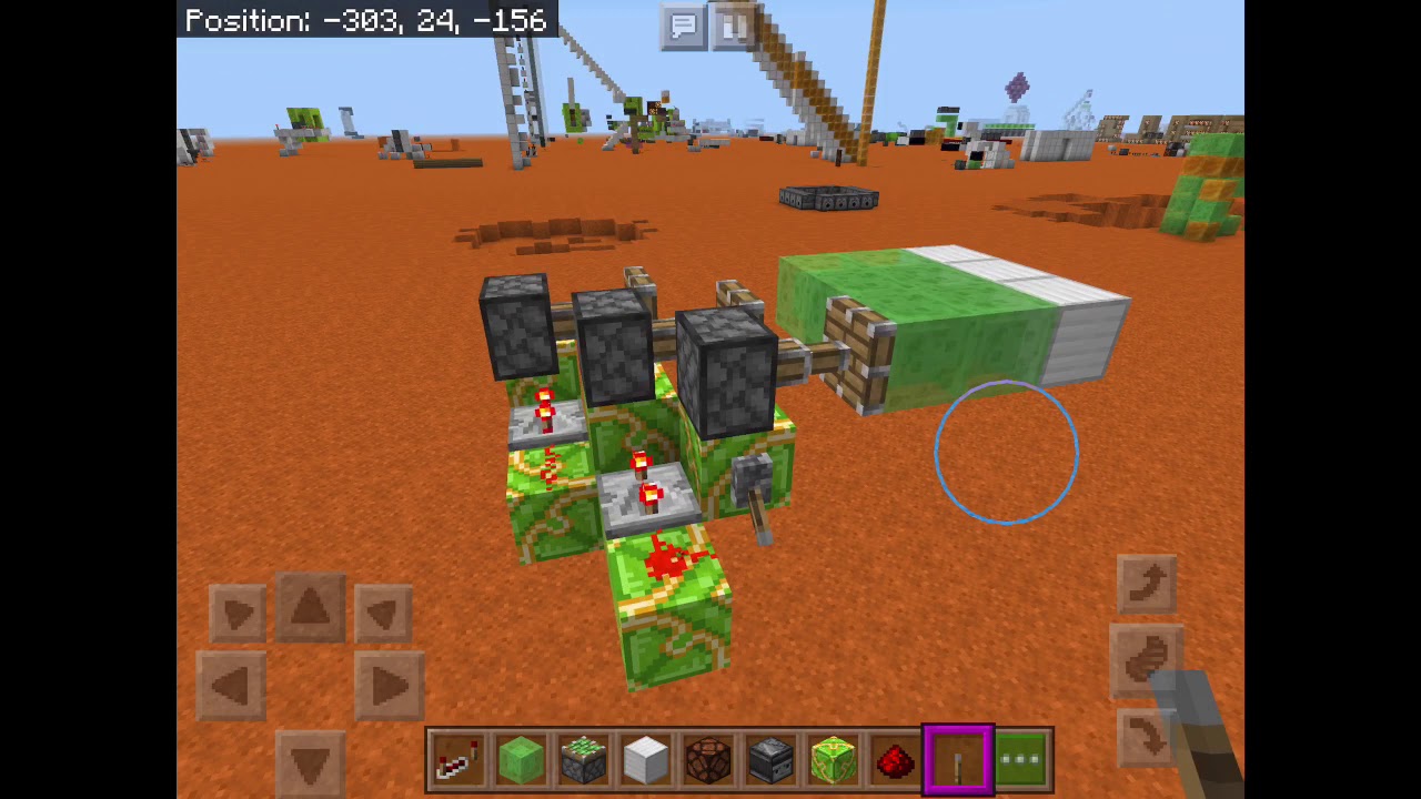 How To Make A Self Building Bridge In Minecraft Bedrock - YouTube