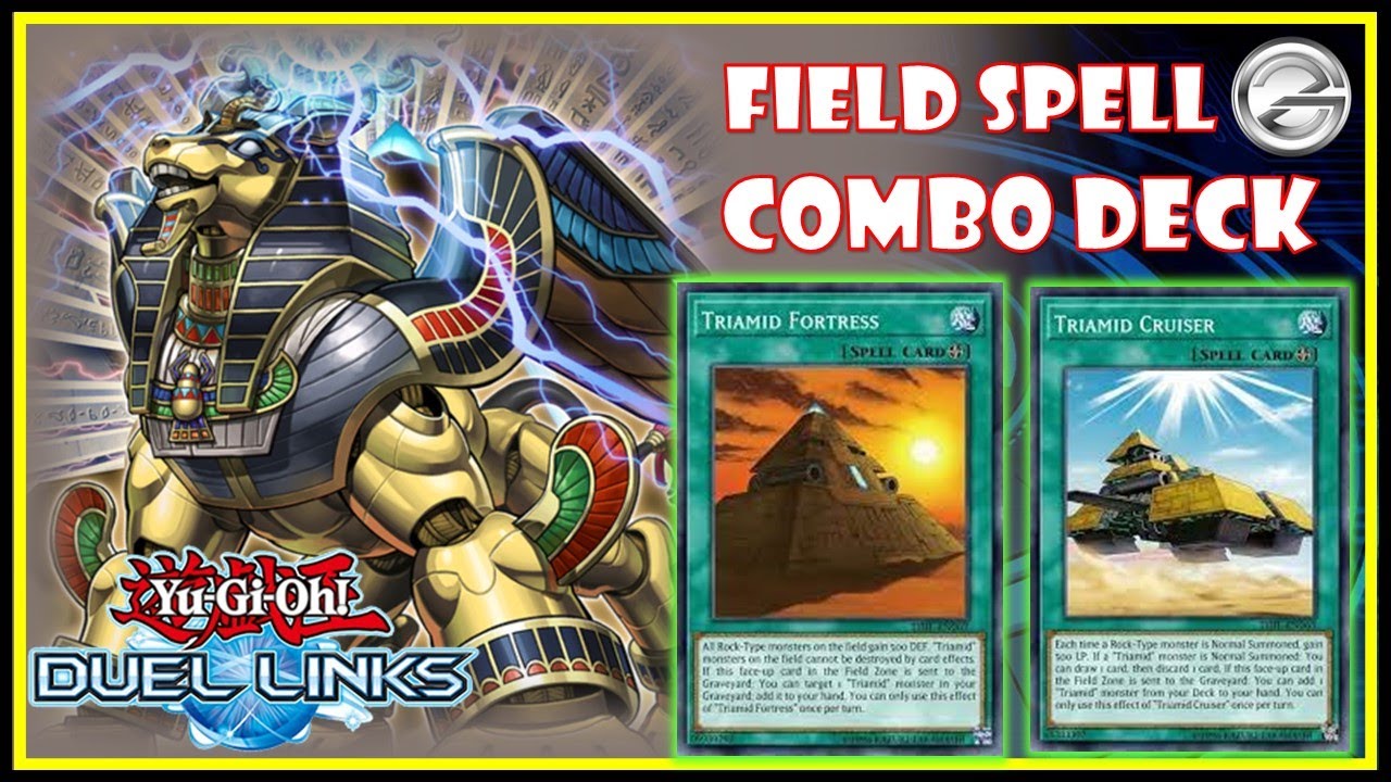 Yugioh Duel Links | Triamid Deck With Combo Field Spell Card To ...