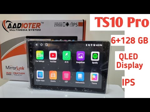 TS10 Pro ( 6+128 GB), Android Car Player with Android auto & apple car ...