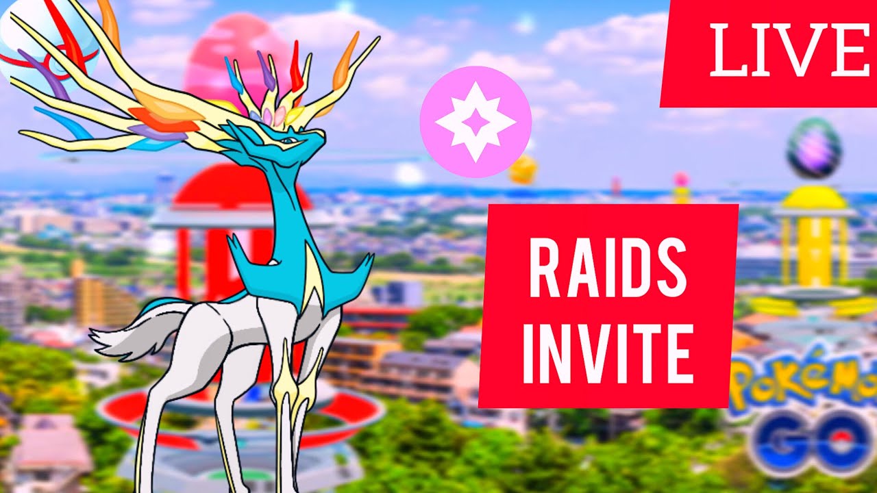 Live Pokemon Go 🔴 Legendary & Mega Raid Invites - YouTube
