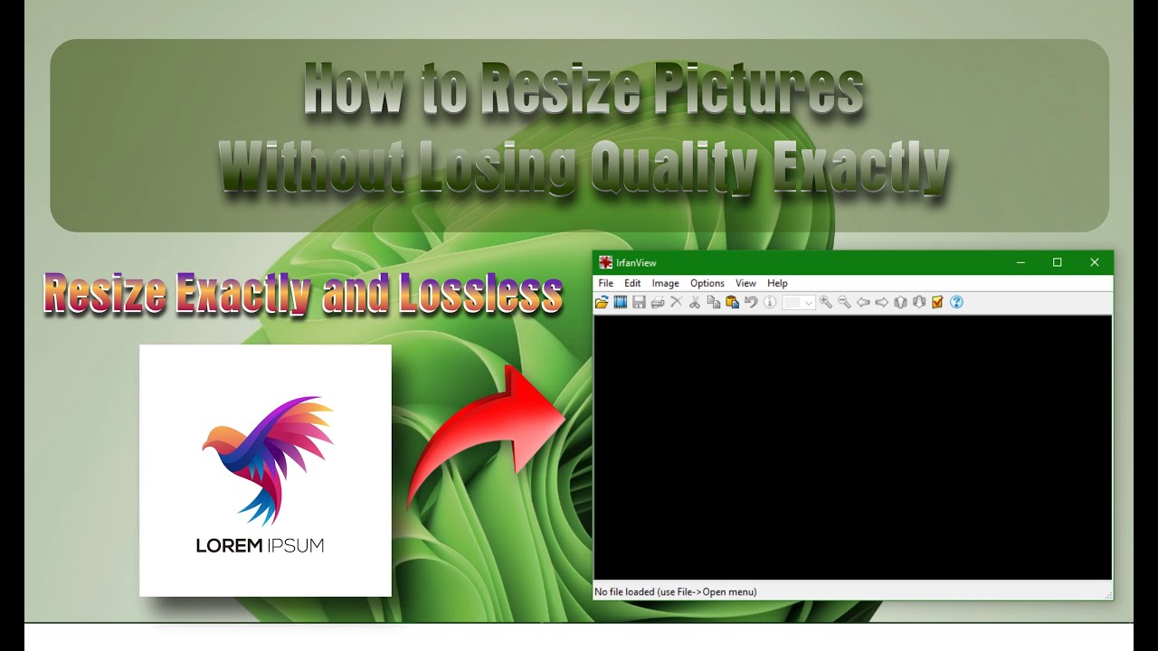 How to Exactly Resize an Image Without Losing Quality - YouTube