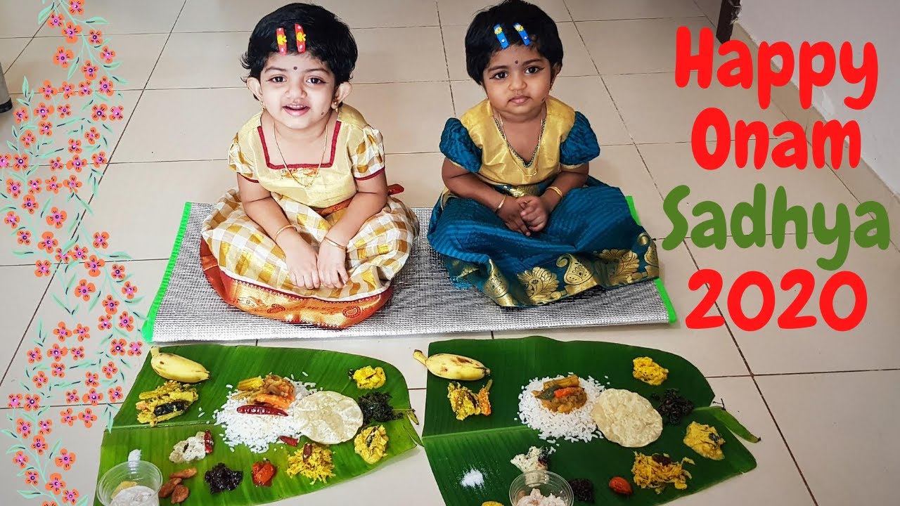 Happy Onam sadhya 2020 | Onam sadhya full video | Traditional Grand ...