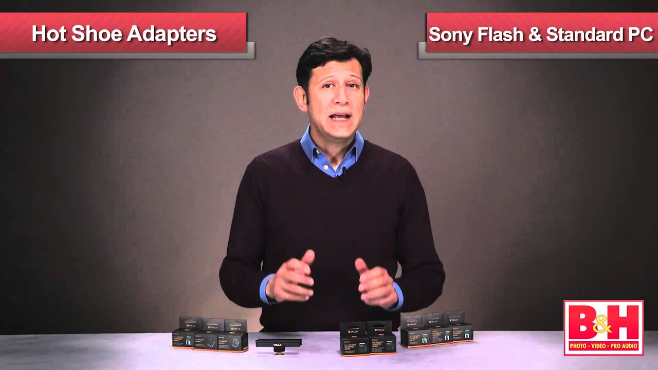 Vello Universal Hot Shoe Adapters - YouTube