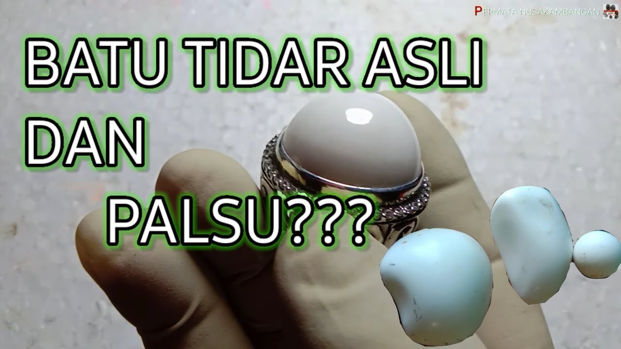 CEK !! RAJA BATU AKIK BATU TIDAR KERAS POL | ASLI ATAU SINTETIS GEM ...