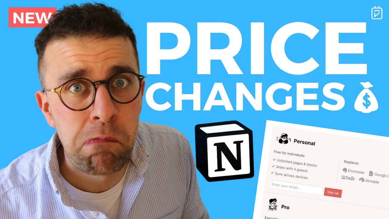NOTION introduces new plans & pricing - YouTube