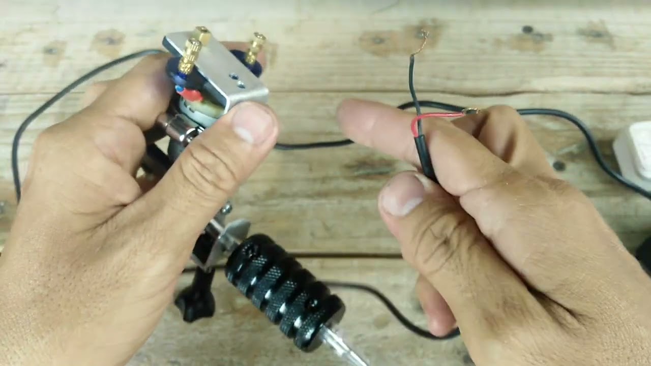 rotary type tattoo machine || justin do it - YouTube