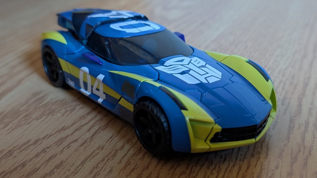 Transformers Race Car Toy (quick show off) - YouTube