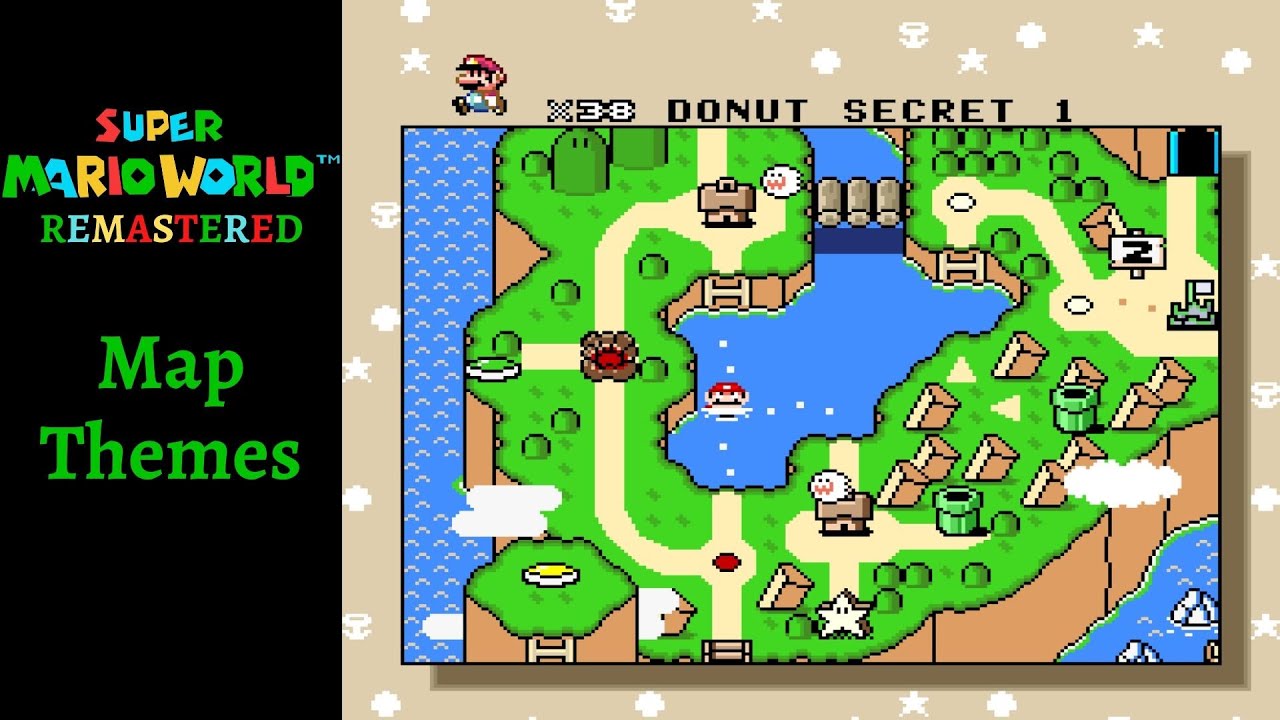 Super Mario World Map Themes REMASTERED - YouTube