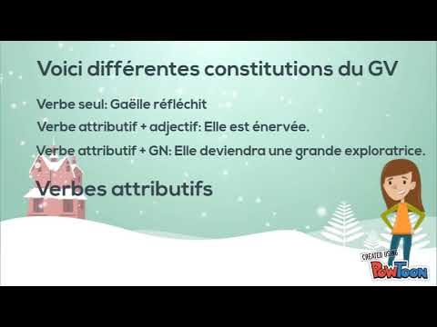 Le groupe du verbe (prédicat) - YouTube