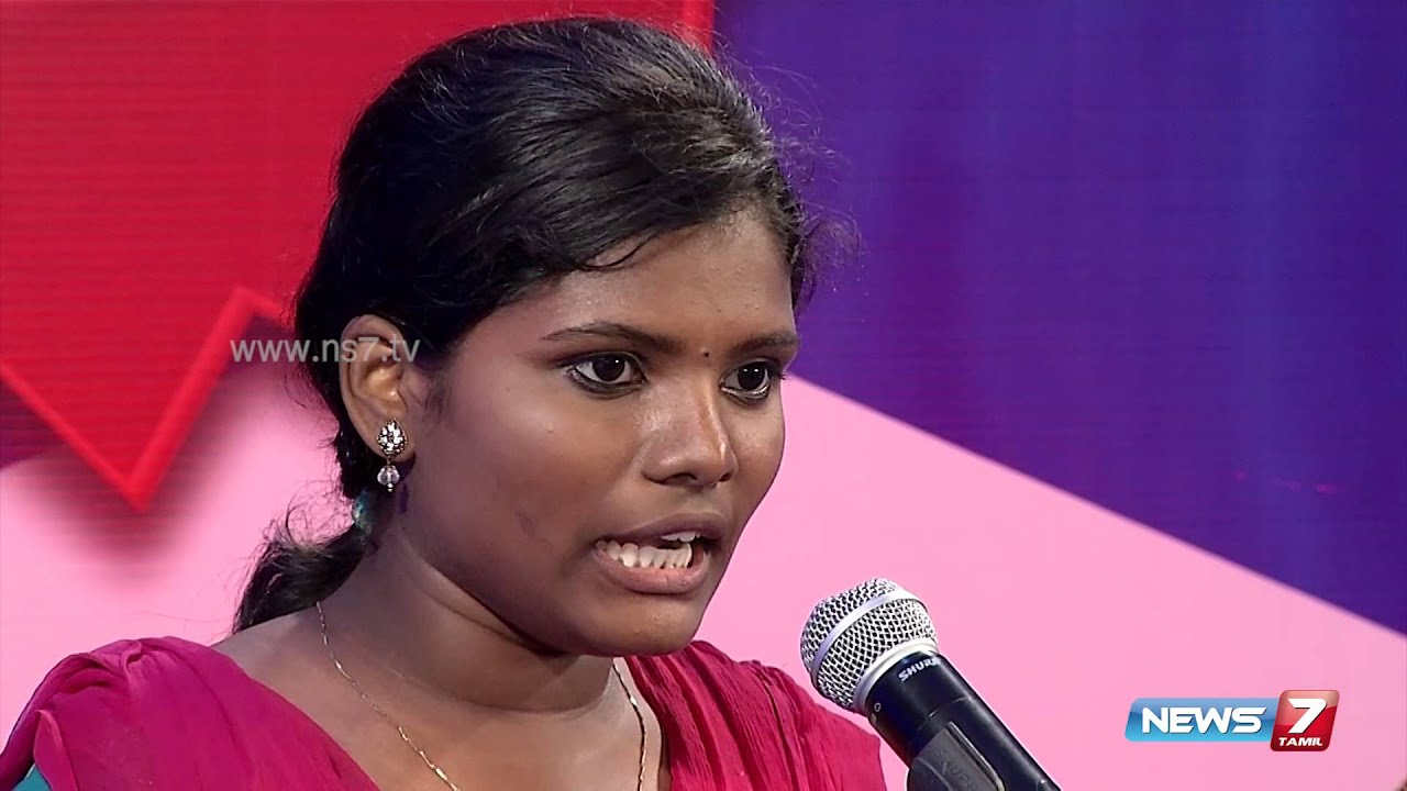 News7 Tamil's speech competition: Winners speech at senior level | 1st ...